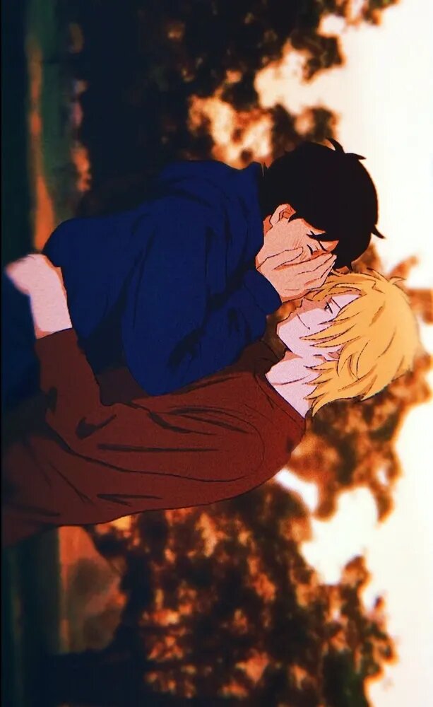 Алмазная Мозаика "аниме Рыбка Бананка" 40x50 См Алмазная Вышивка / Картина Стразами Подарков / Украшения