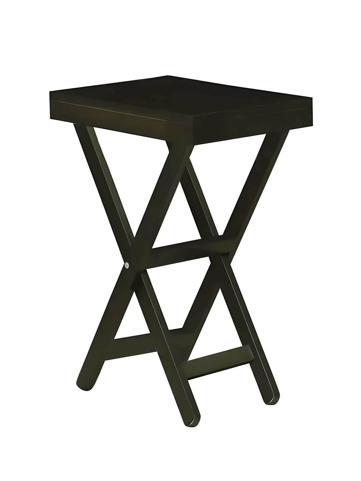 Сервировочный, кофейный, чайный столик Мэрт раскладной, деревянный, 50х35х66 см, Венге, массив березы