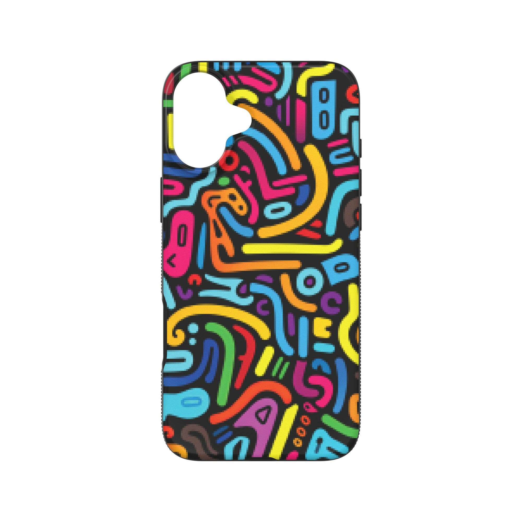 Чехол для iPhone 16 Plus (6.7") ZAGG Milan SNAP Doodle Art 702315756