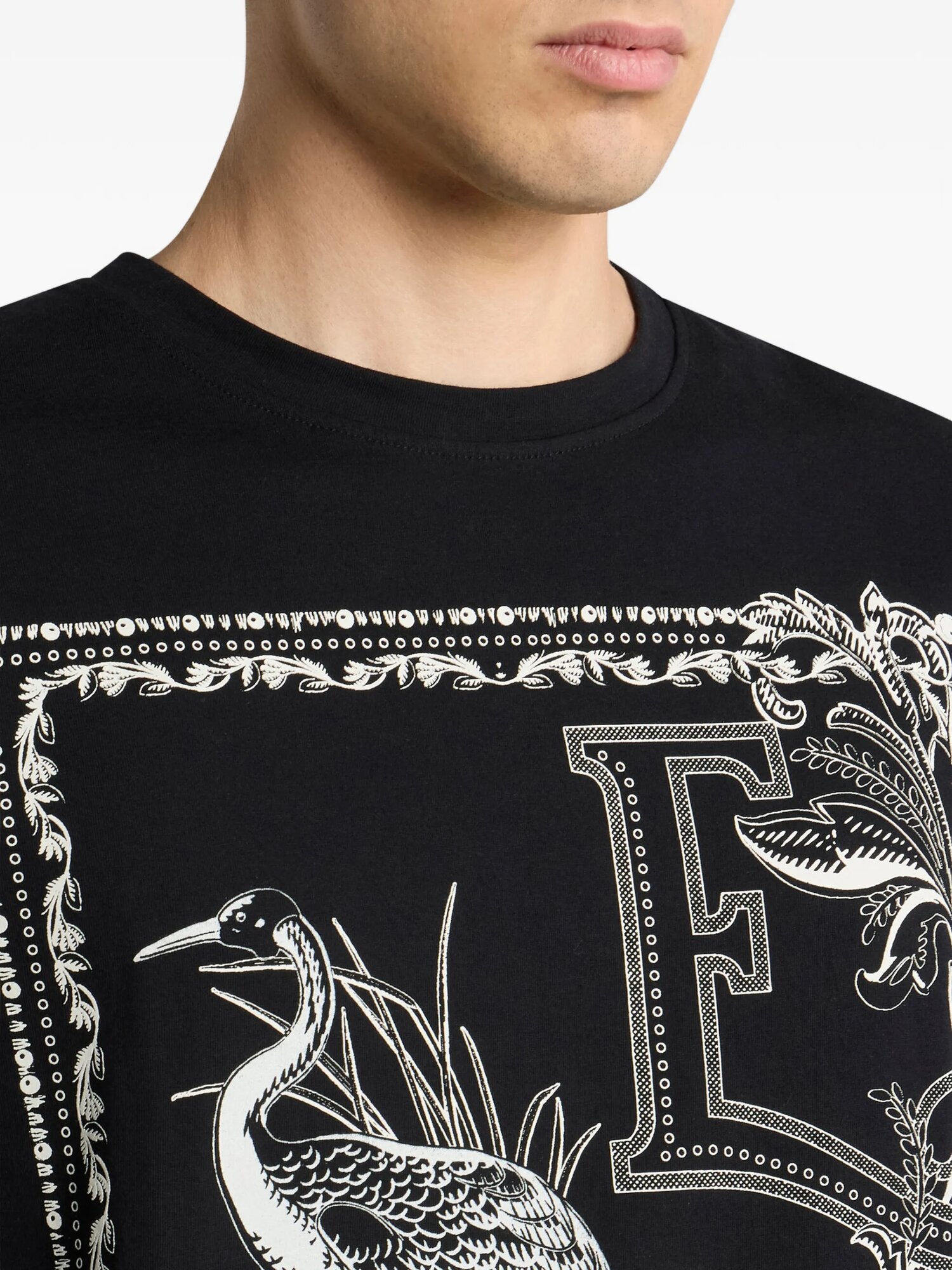 Футболка ETRO, размер L, черный — фото 1