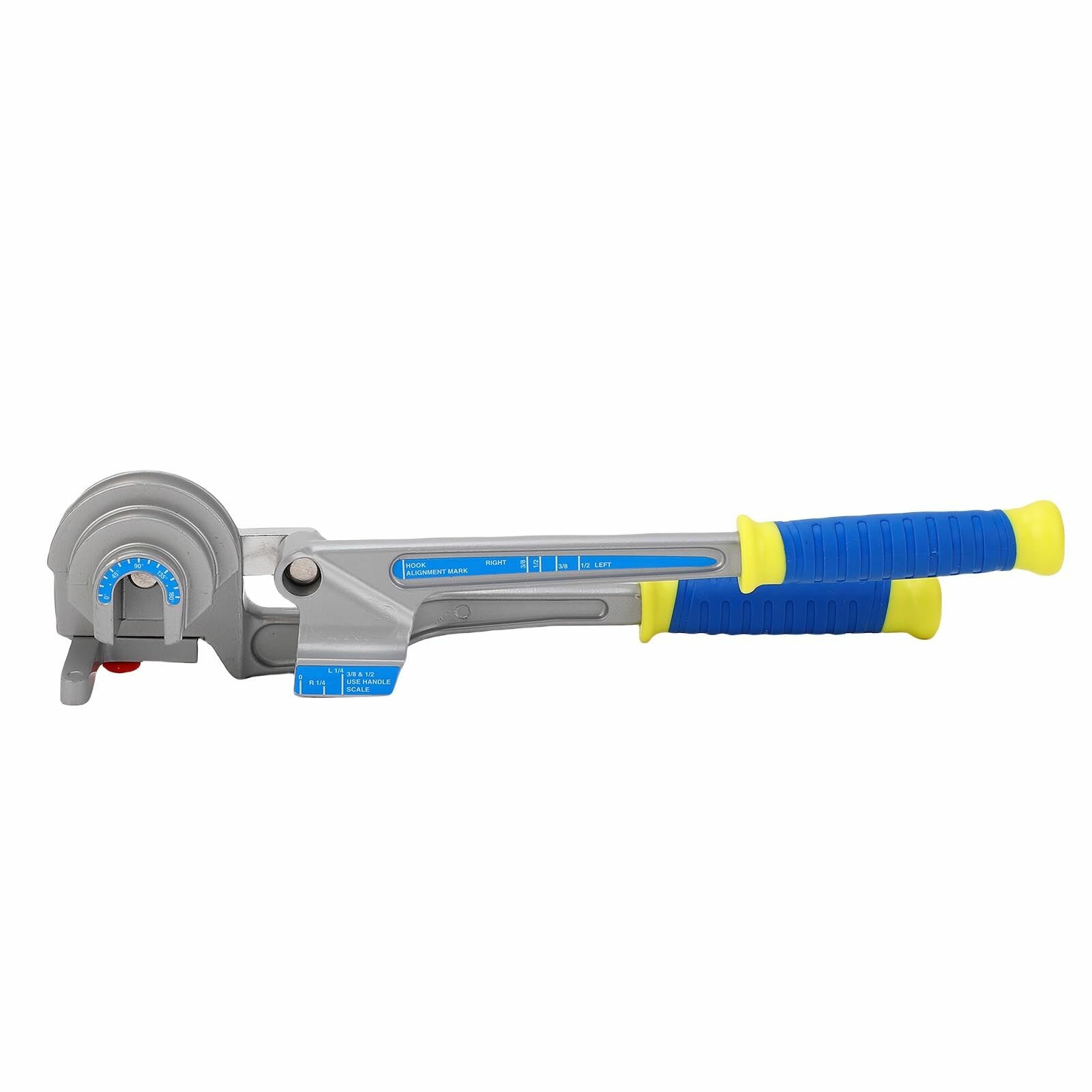 3 в 1 Ручной изгибатель труб, 0-180 градусов, для медных и алюминиевых труб