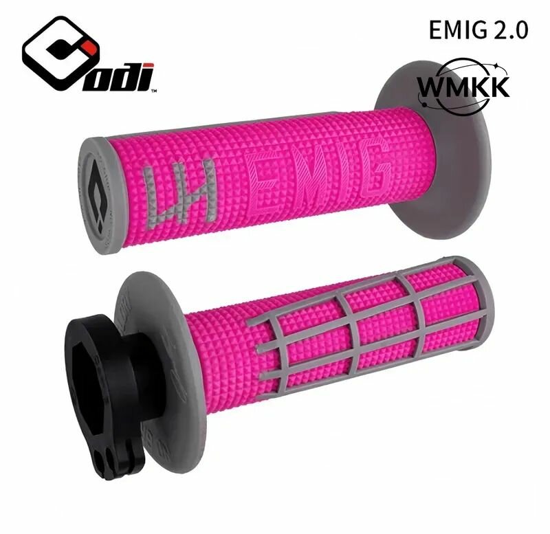 Ручки руля (грипсы) для питбайка, мопеда, скутера, мотоцикла ODI Emig 2.0 V2 Lock On MX Grips
