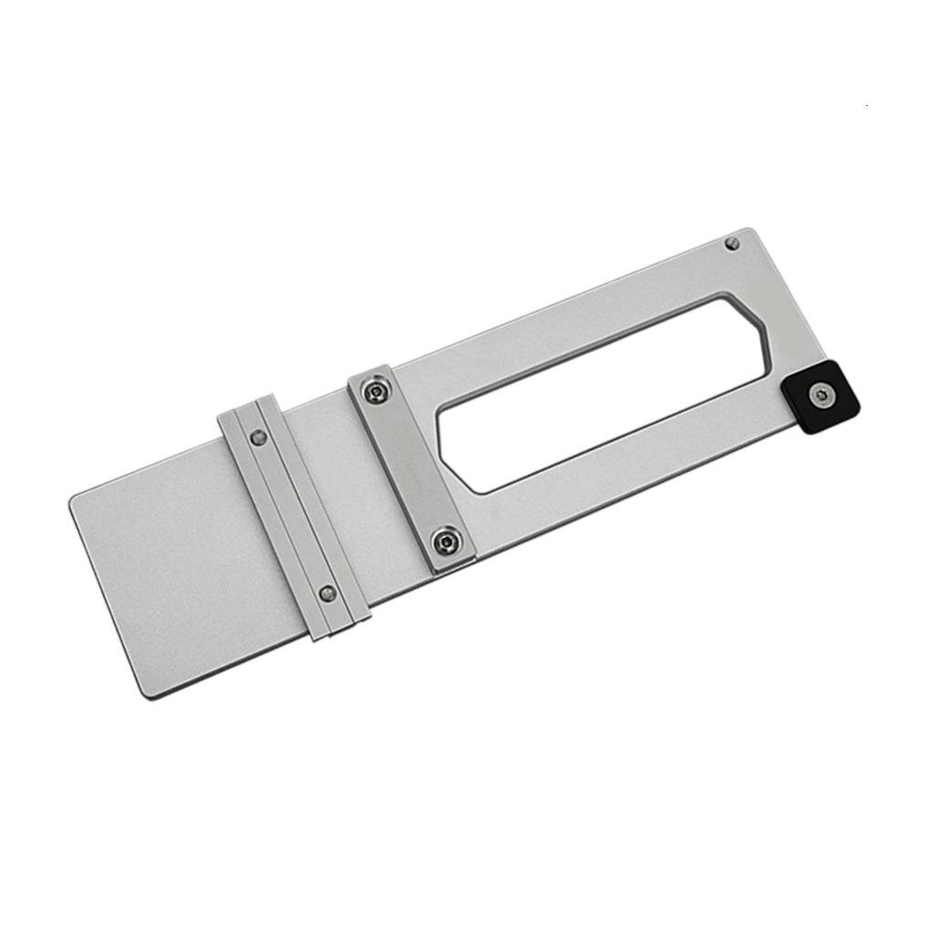 Алюминиевый упор для углового пиления, Серый - мраморная машина