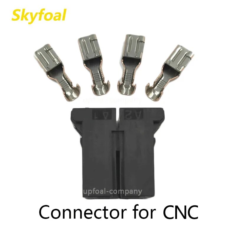 Для FANUC. Штекер для шнура питания. AMP D-5. A06B-6110-K201. connector для оси XYZ