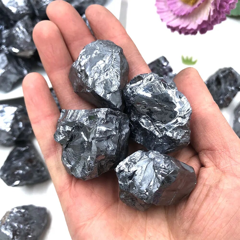 Терагерцовый необработанный камень 100 г