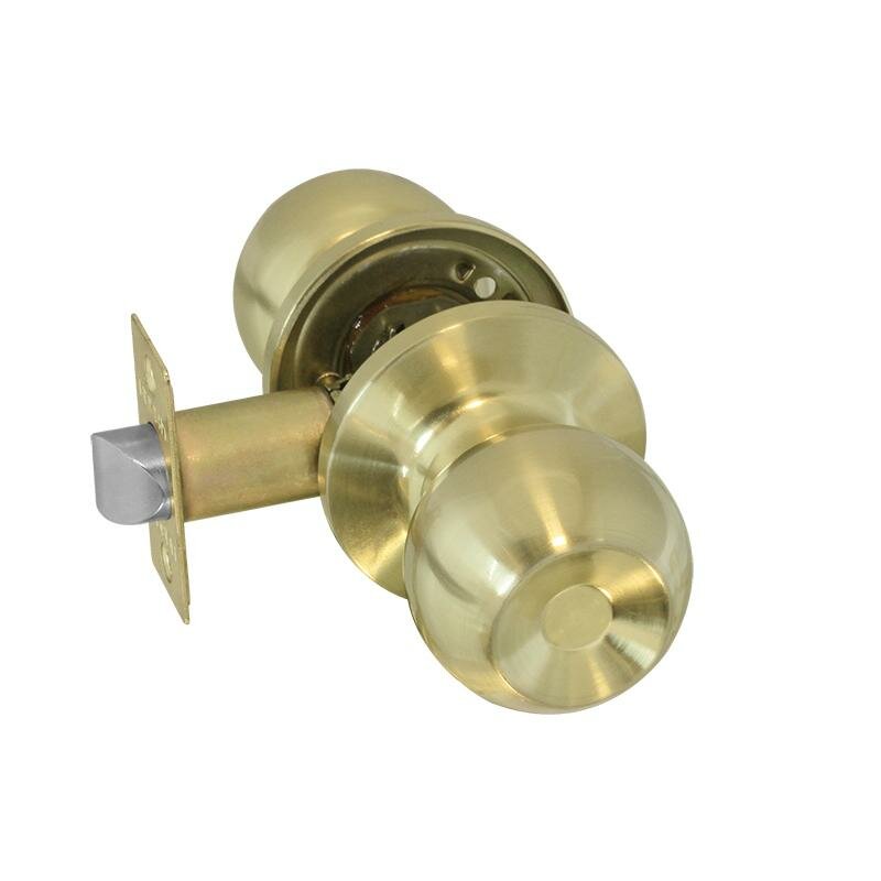 Защелка врезная ЗШ-Э-05 МАТ ЗОЛ пуст/пуст ШАР нора