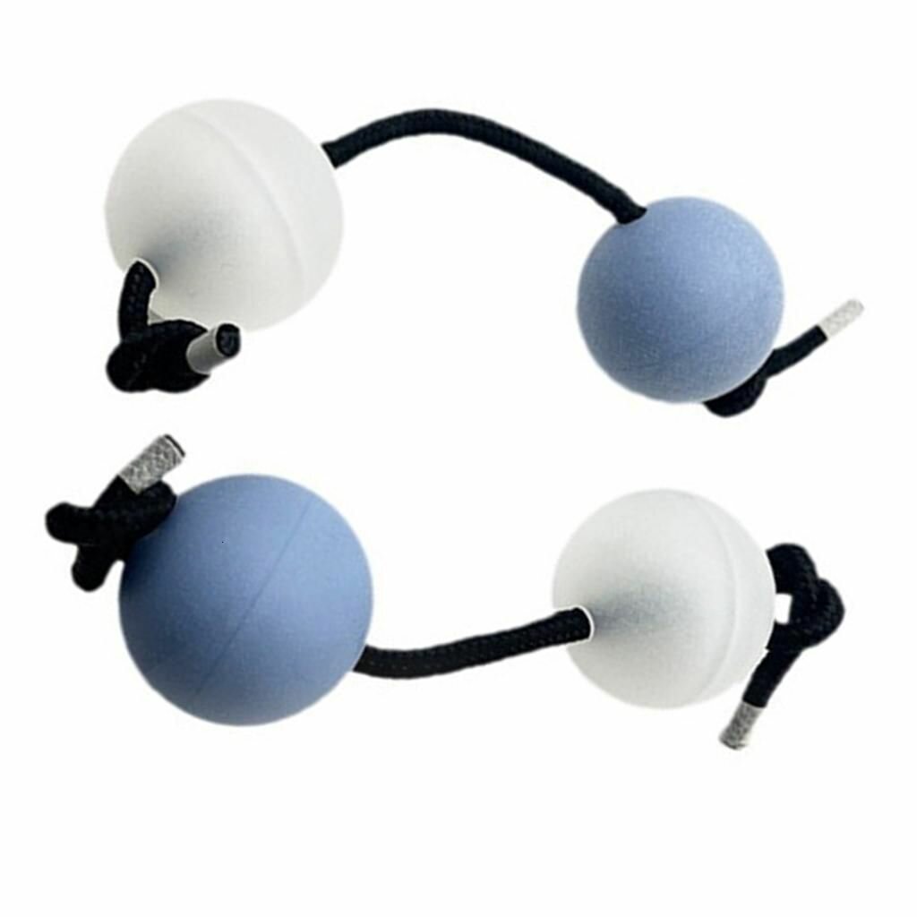 Барабан из двух калебасов, ручная перкуссия, ритмический глобус для детей и взрослых, синий и белый