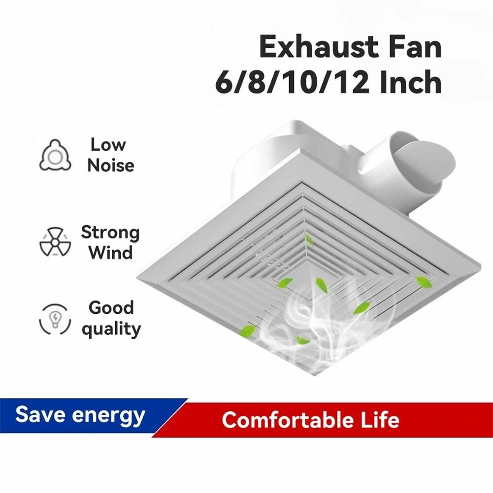 Вытяжной вентилятор для ванной комнаты, потолочный вытяжной вентилятор для кухни, ванной комнаты и дома
