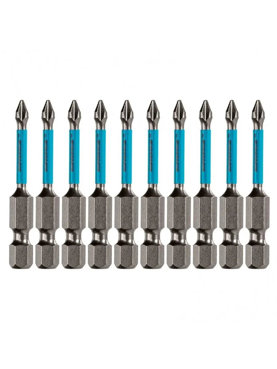 Набор бит для шуруповерта торсион. PH1x50, 10 шт GROSS 11492