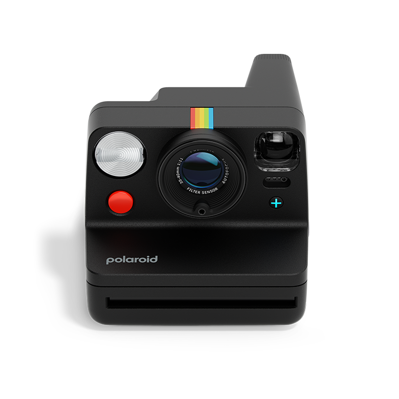 Фотоаппарат моментальной печати Polaroid Now+ Generation 3 - Черный цвет кожи