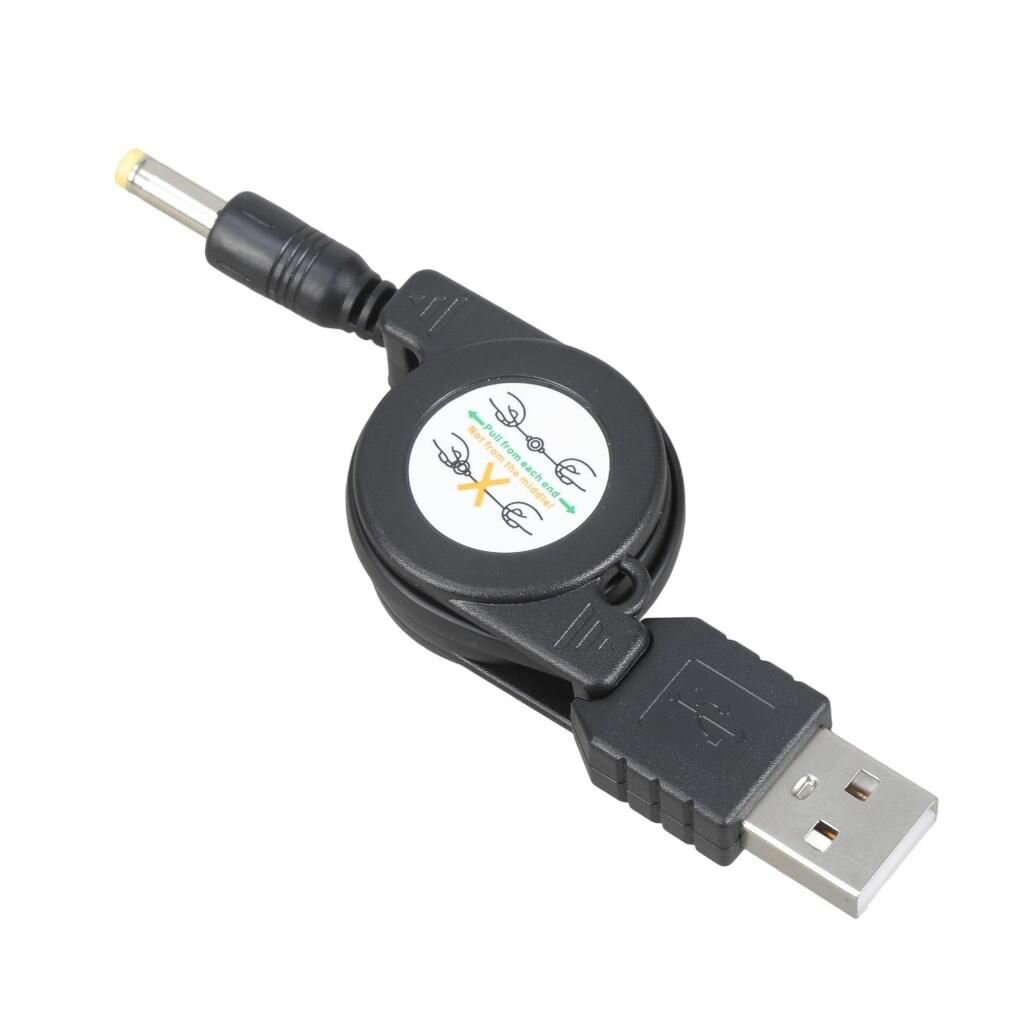 Гибкий USB-кабель 4.0x1.7mm для зарядки