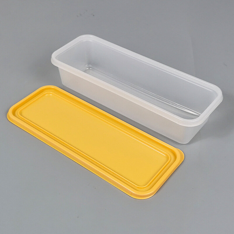 Одноразовая ланч-бокс бенто-бокс прямоугольный утолщенный пищевой пластик премиум для ресторанов на вынос упаковка для фастфуда