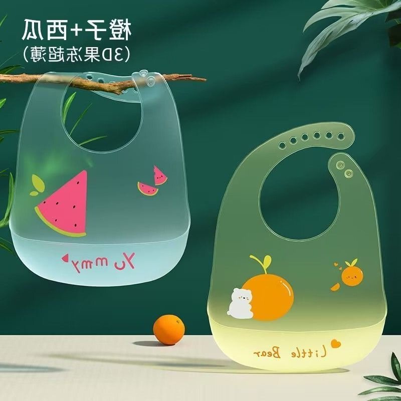 2026 Новейший силиконовый нагрудник для кормления детей, водонепроницаемый, ультрамягкий, летние детские слюнявчики, пищевая добавка для детей