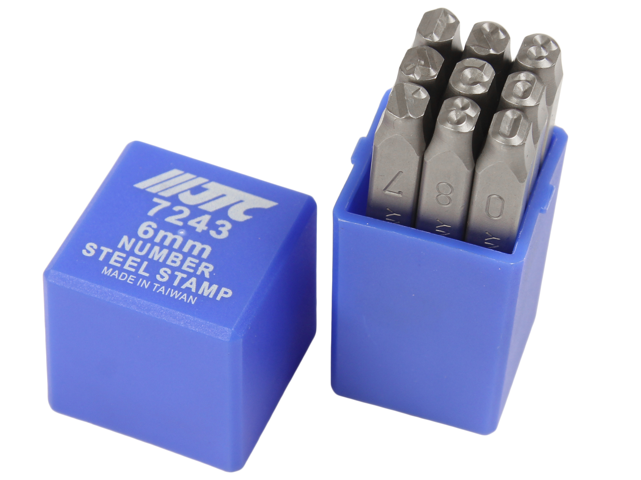 JTC-7243 Клейма цифровые 6мм (HRC 60+-2° DIN 1451)