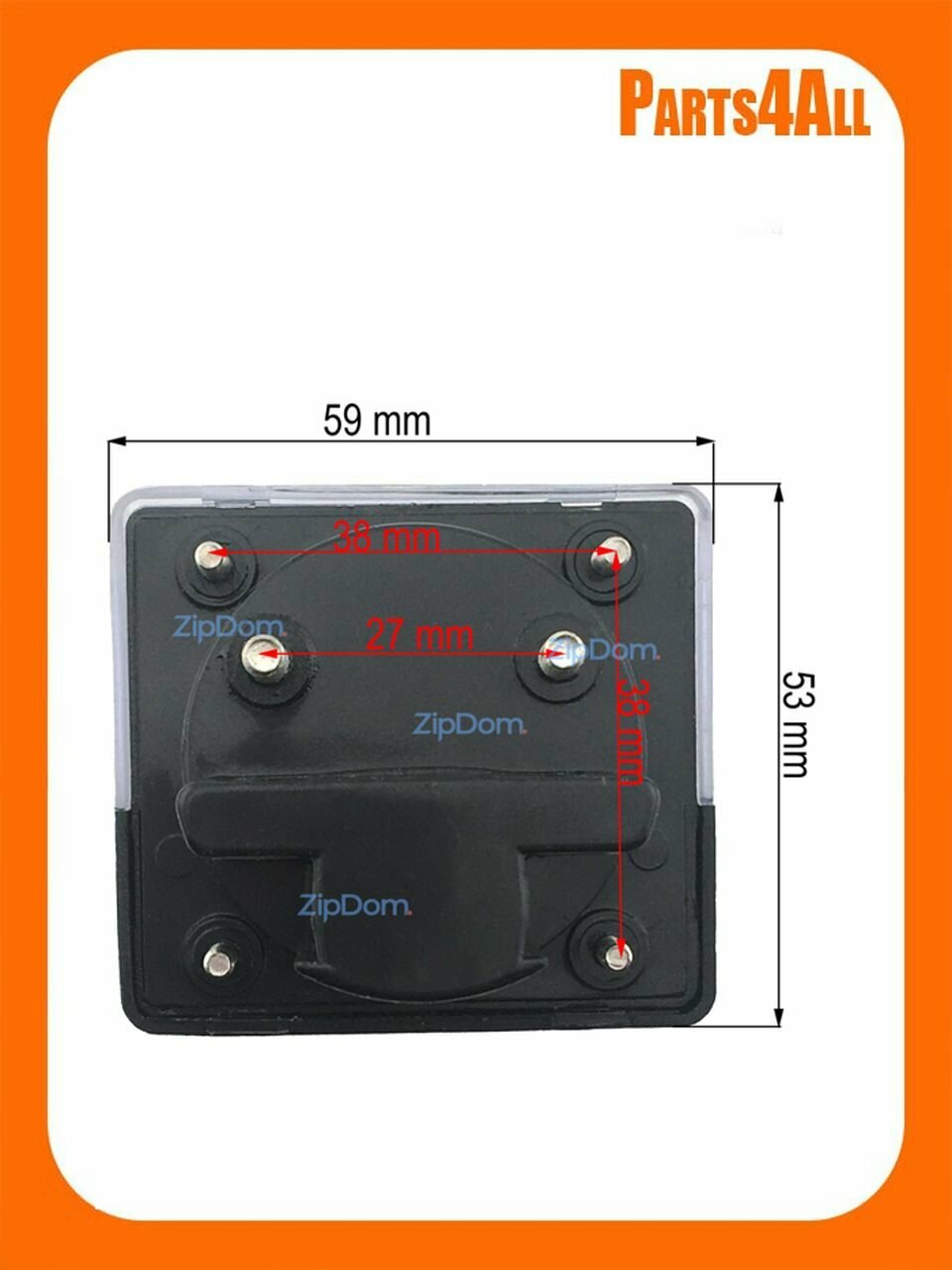 Вольтметр для генератора от 1 до 300 V (большой) 59х53 мм для двигателей 2.2 кВт, 2.5 кВт, 2.8 кВт, 3.0 кВт, 5 кВт, 6 кВт, 7 кВт до 300В