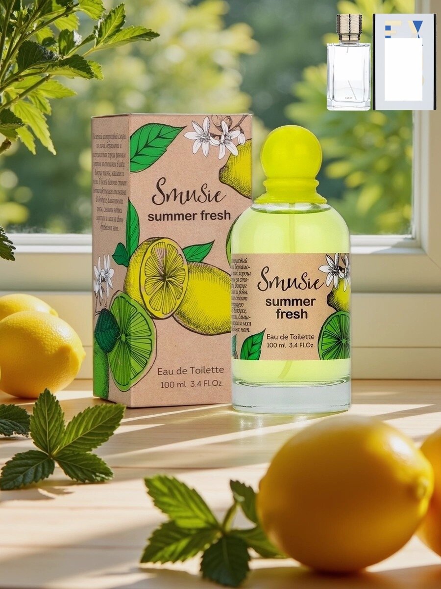 Delta parfum (Vinci). Туалетная вода для женщин Smusie Summer Fresh, 100мл.