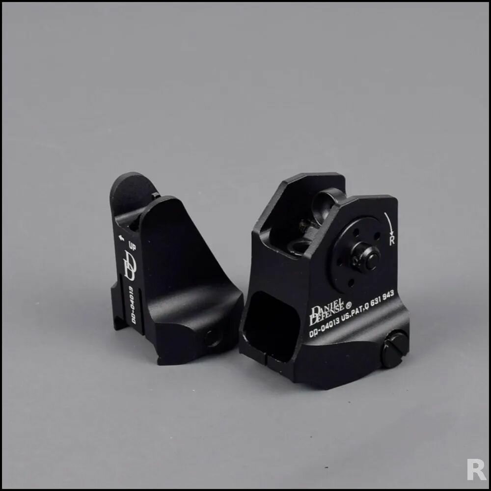 Эксклюзивный прицел Daniel Defense, передний и задний