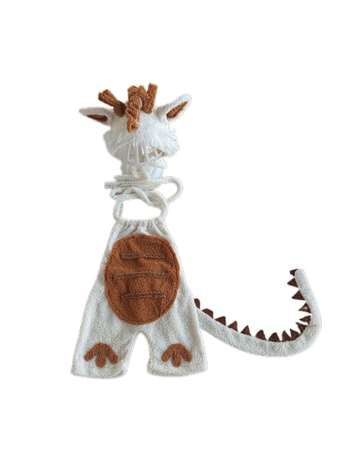 Реквизит для фотосъемки новорожденных, шляпа-капот и аксессуары для фотостудии в костюме Дракона