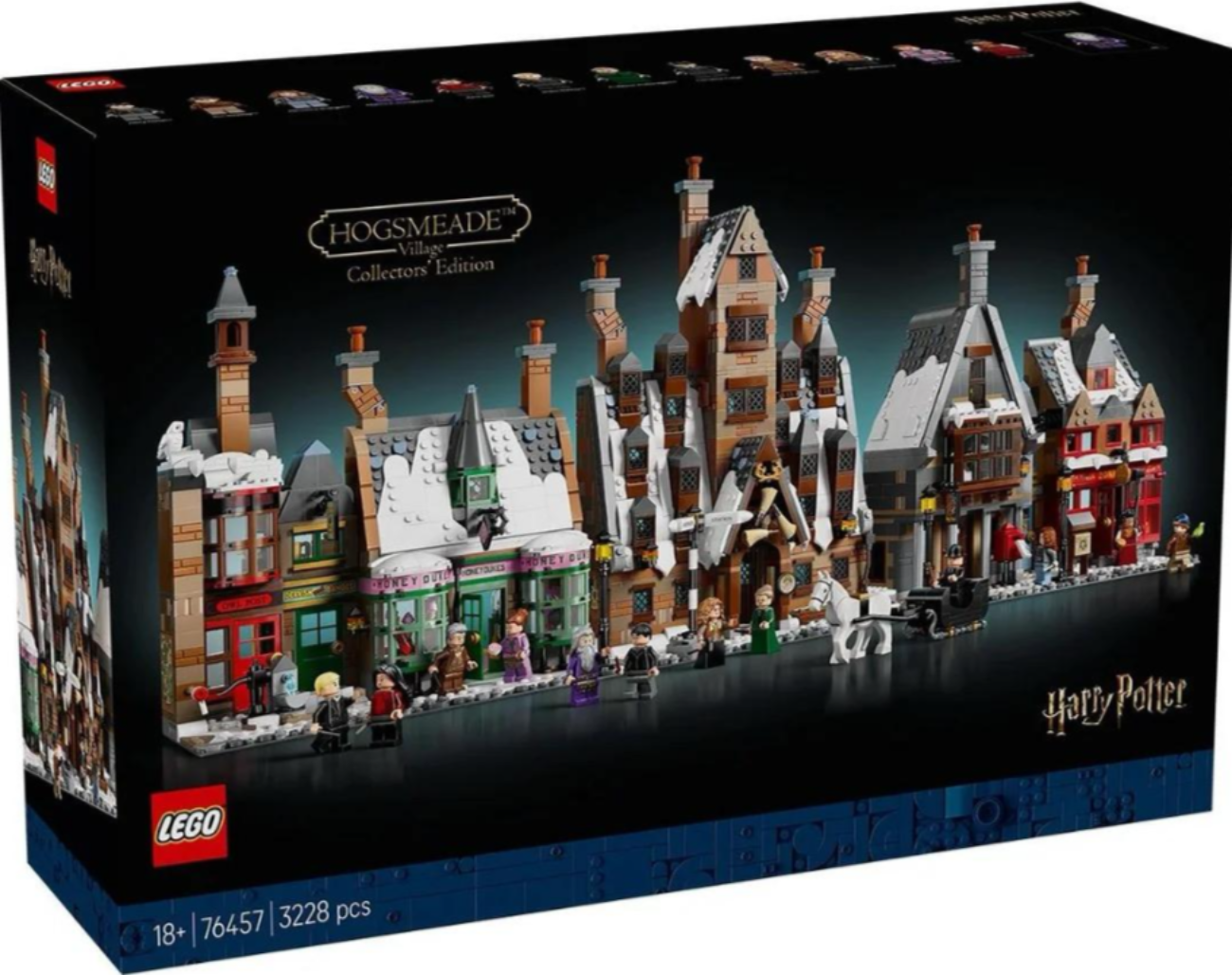 Конструктор LEGO Harry Potter 76457 Деревня Хогсмид, 3228 дет, 12 минифигурок