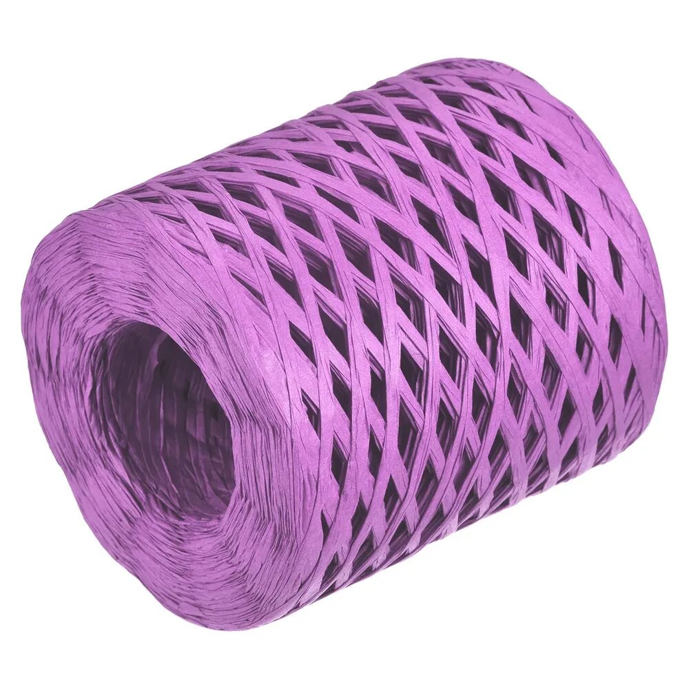 Лента из рафии для упаковки подарков, 200 метров для вязания крючком, упаковочная бумага, шпагат, украшения своими руками