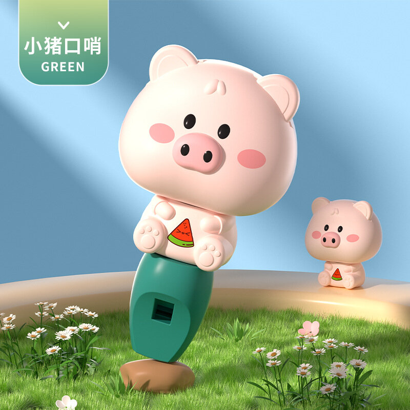 Свисток Детская игрушка для младенцев Специальный свисток динозавра Мультяшный духовой инструмент Маленькая труба Губная гармошка