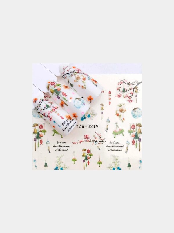 Дизайн ногтей / Наклейки водные для маникюра