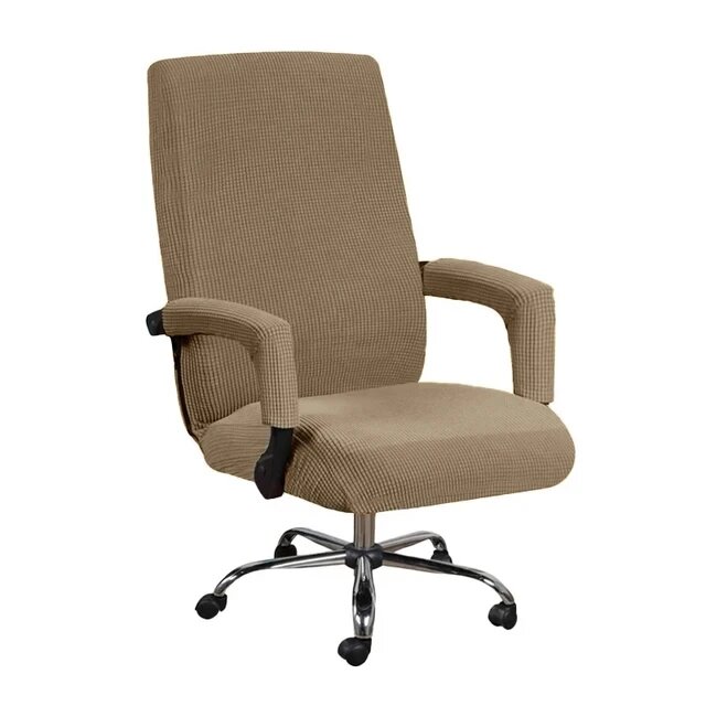 Чехол для компьютерного кресла Jacquard, полиэстер/хлопок L, K