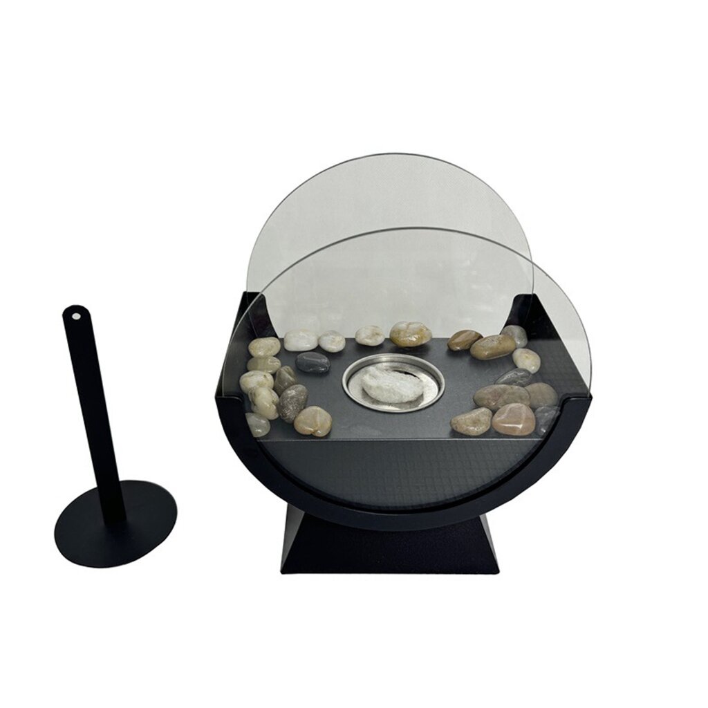 Настольный спиртовой камин с настоящим огнем