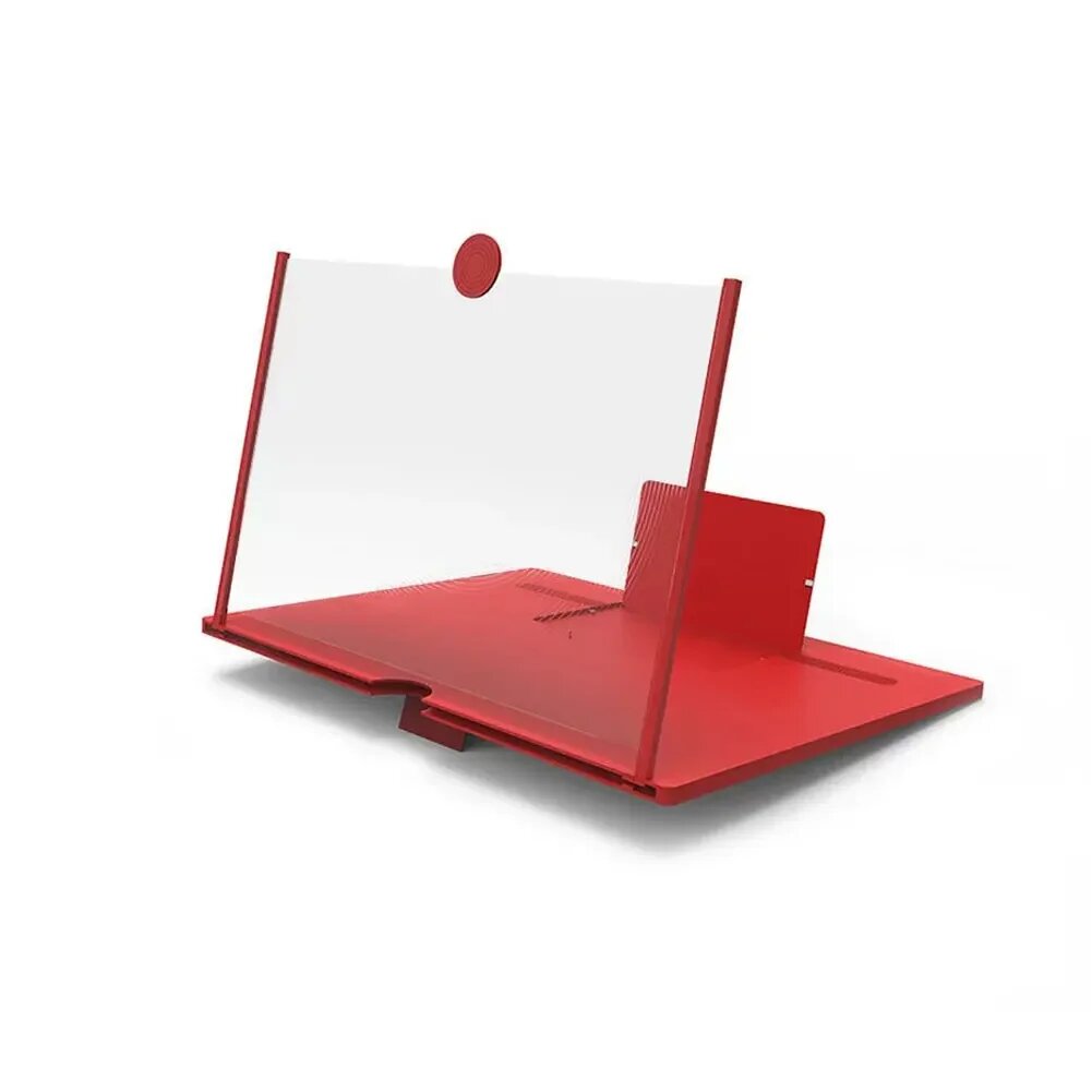 3D лупа для телефона, Red, 12inch