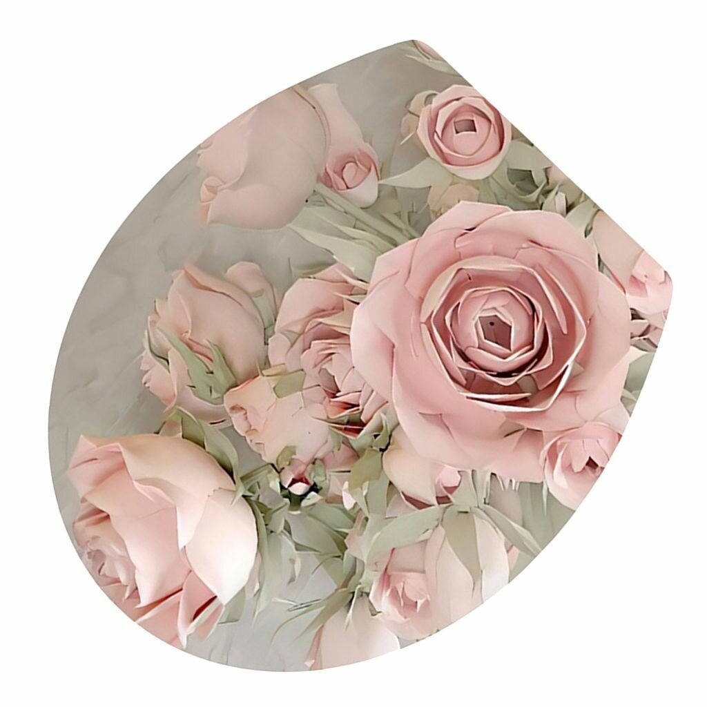 Наклейка на стену для украшения сиденья унитаза-SPWC022