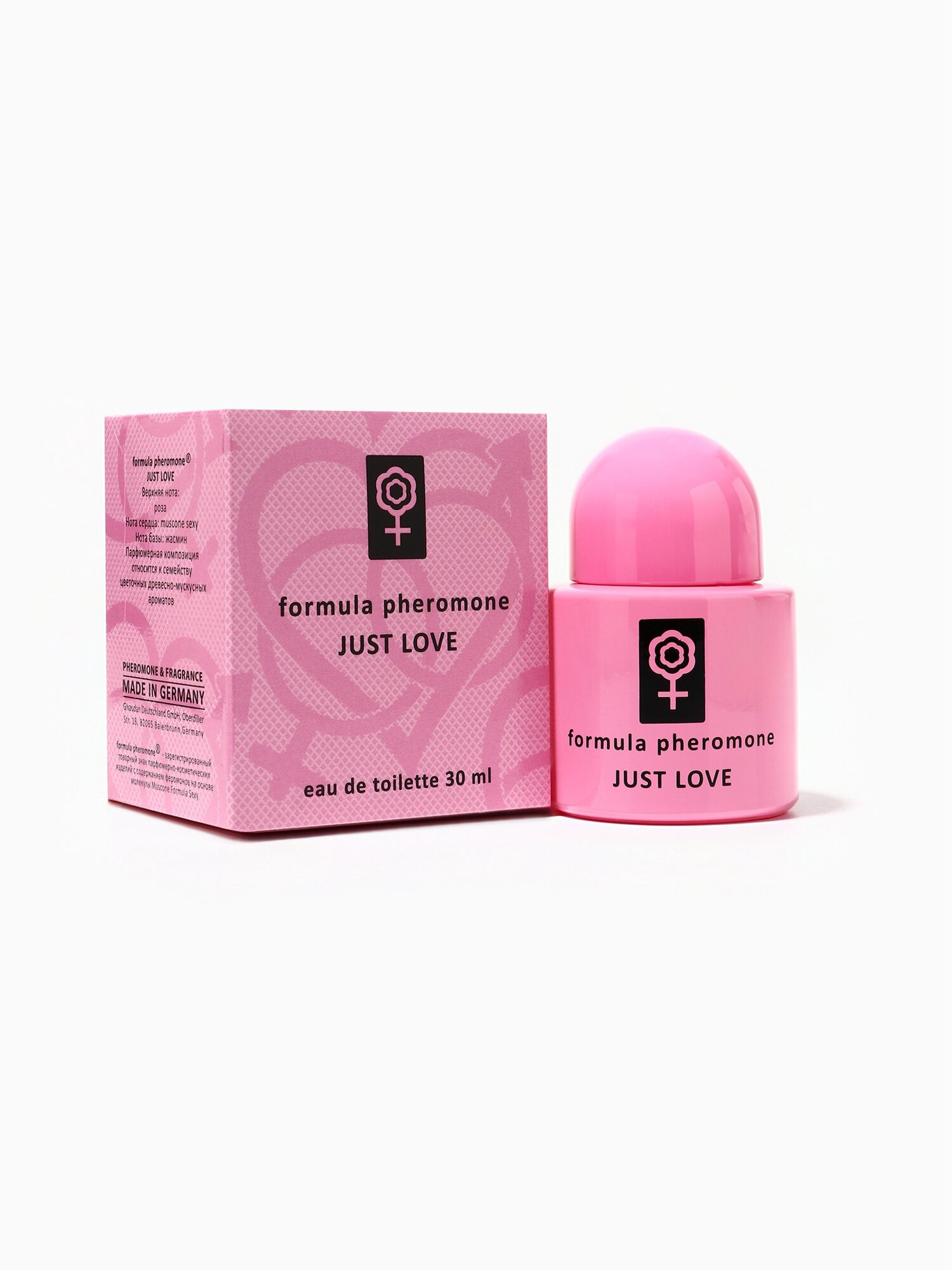 Туалетная вода женская с феромонами Formula Pheromone с феромонами Just Love, 30 мл