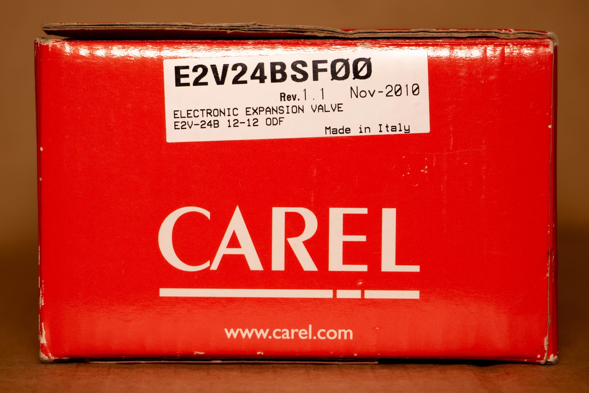 Терморегулирующий электронный клапан E2V24BSF00 Carel, для промышленного оборудования