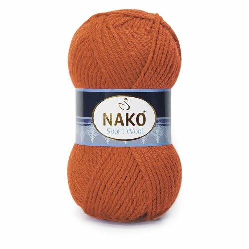 Пряжа Nako Sport wool 6963 (5 мотков по 100г/120м)