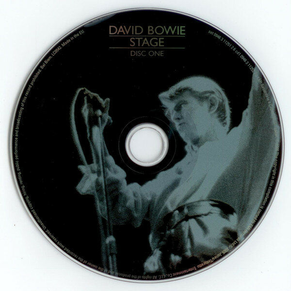 Компакт-диск BOWIE, DAVID - Stage (2 CD) — фото 1