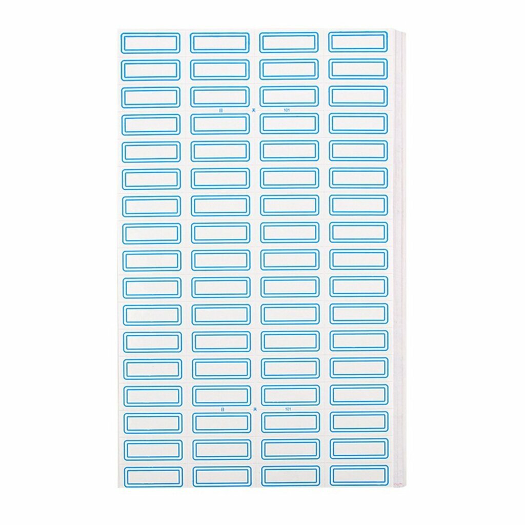 50 Листов Записываемых Пустых Этикеток Наклейка С Почтовым Адресом для Офиса