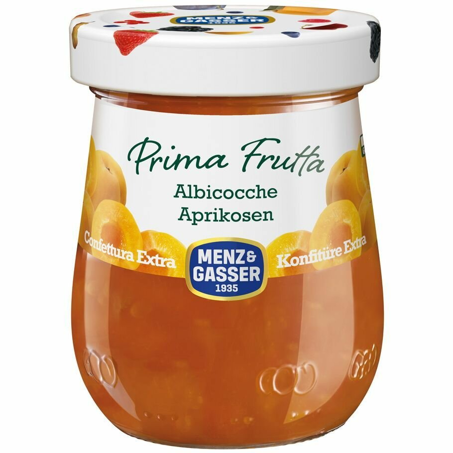Конфитюр MENZ&GASSER Prima Frutta экстра Абрикос без глютена 340г