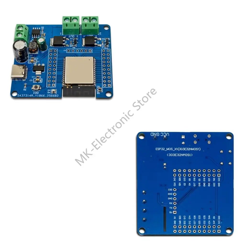 ESP32 модуль с реле Double way — фото 1