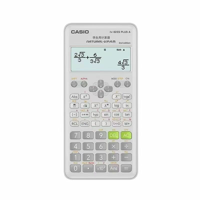 FX-82ESPLUS-2-WDHW непрограммируемый научный калькулятор CASIO