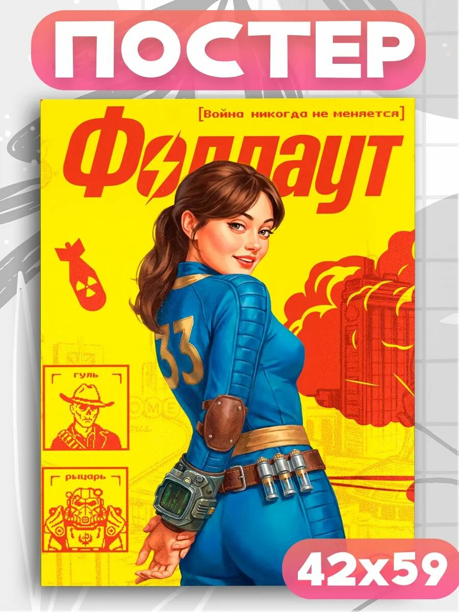 Постер на стену Fallout