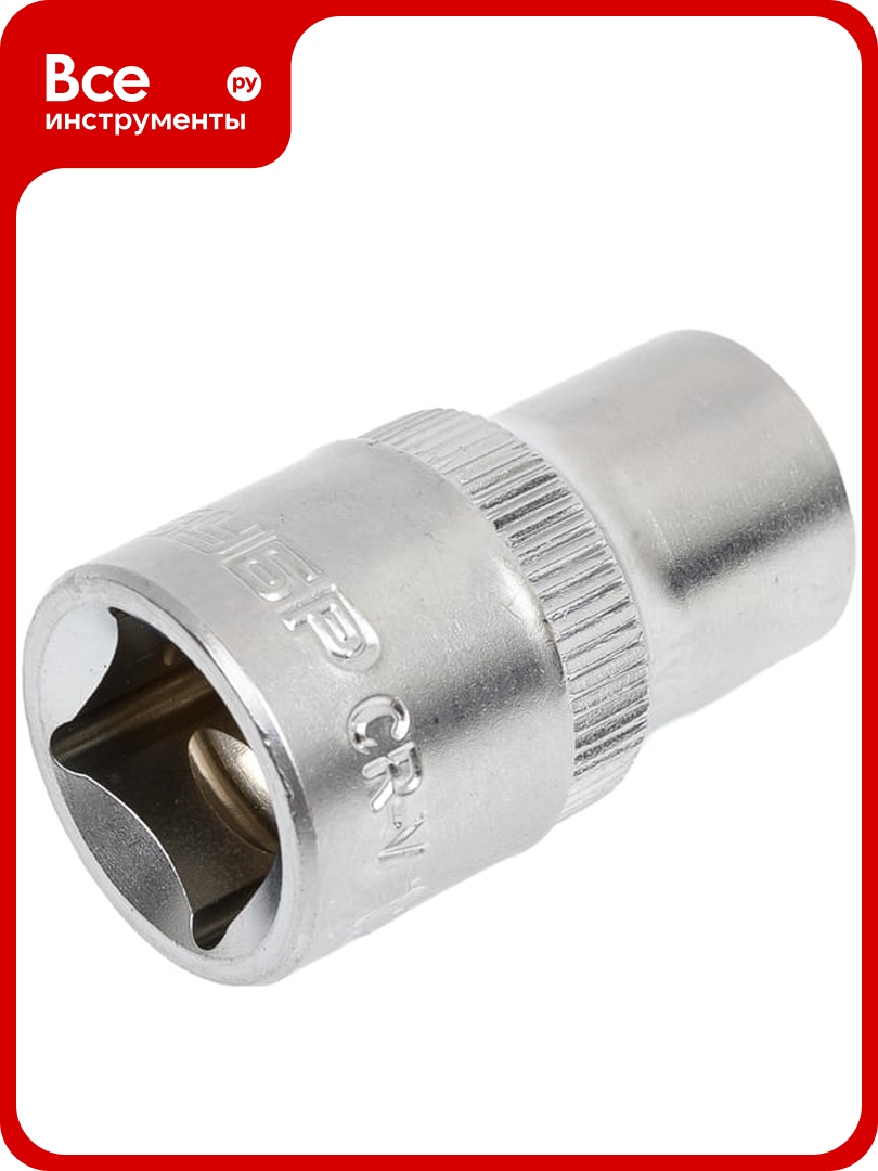 Торцовая головка ЗУБР SUPER LOCK 1/2" 12 мм 27725-12_z02