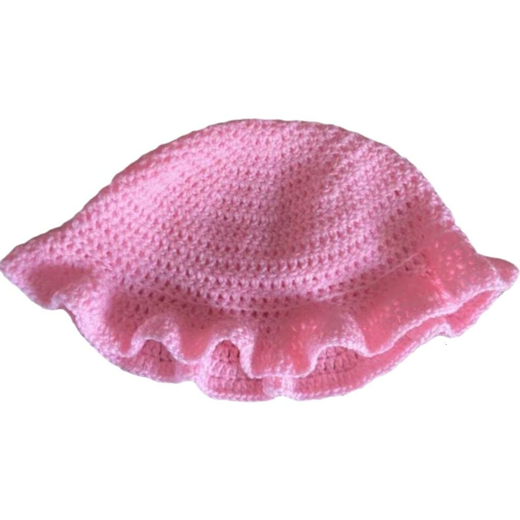 Вязаная крючком шляпа-ведро с черепом, Блестеть