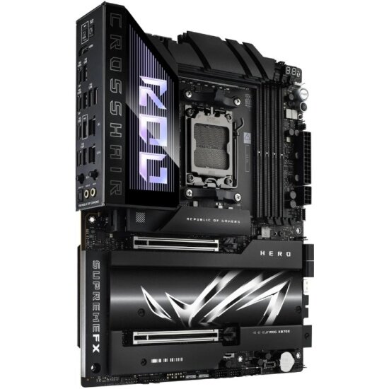 Материнская плата Asus ROG CROSSHAIR X870E HERO BTF (AM5, ATX)
