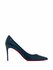 Туфли Christian Louboutin Pointed-toe heeled pumps, размер 40, синий