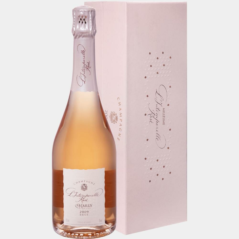 Mailly Grand Cru L’intemporelle Rose Millesime Brut Champagne AOC (gift box)
