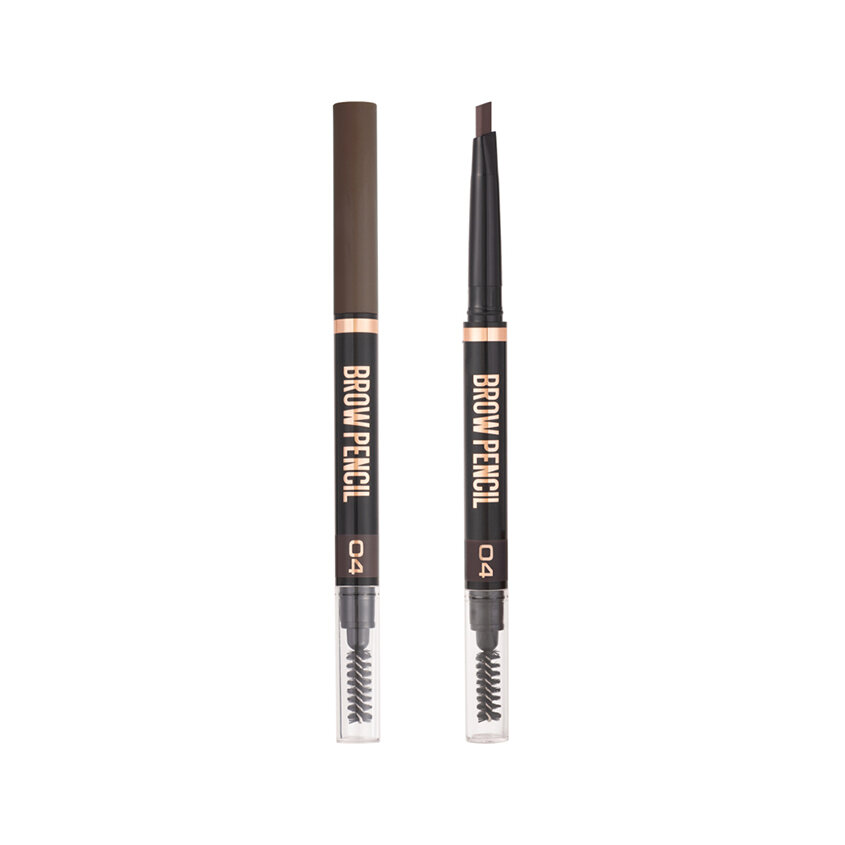 Карандаш для бровей STELLARY BROW SCULPTING PENCIL автоматический тон 04