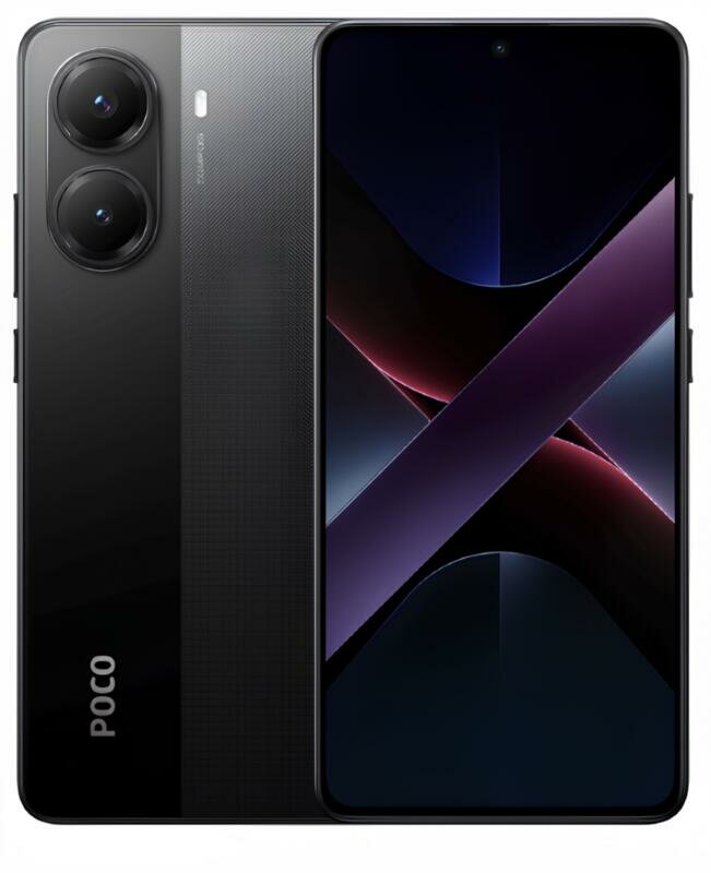 Смартфон Xiaomi Poco X7 Pro 5G, 12/256Gb, AMOLED, Black (Черный)
