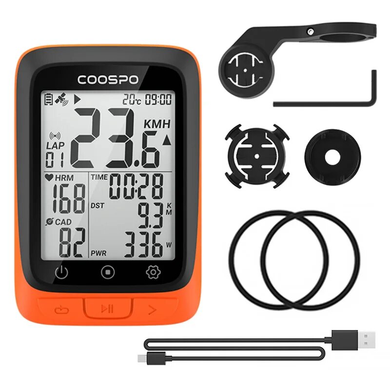 COOSPO BC107 велокомпьютер беспроводной, Set B