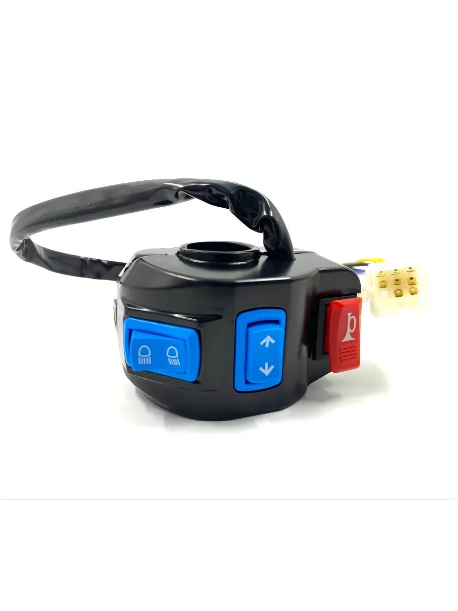 Блок руля 3в1 для мототехники переключатель