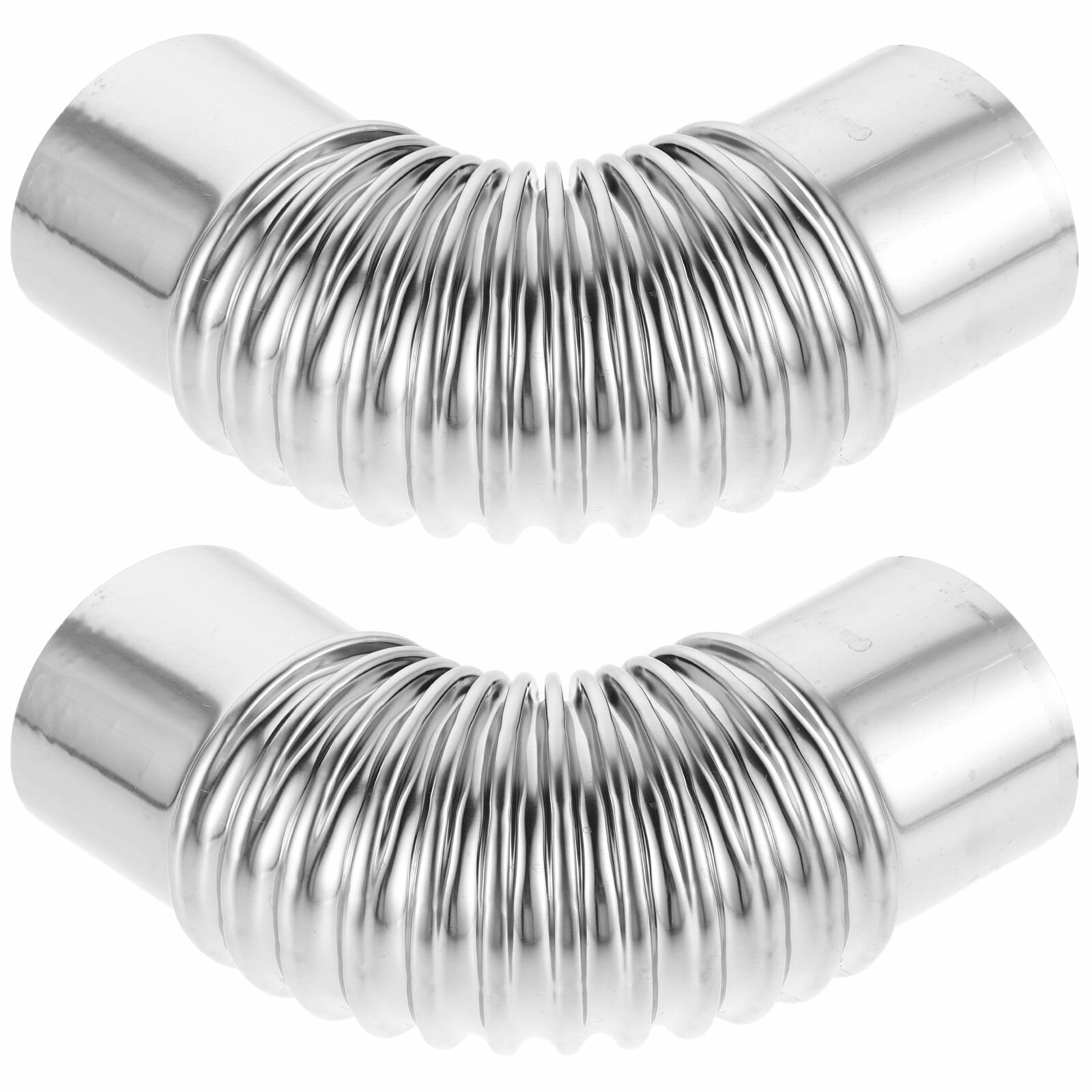 Трубы Для Печи, Изгиб, 60Мм, 2Шт, Из Нержавеющей Стали, Для Удаления Газа