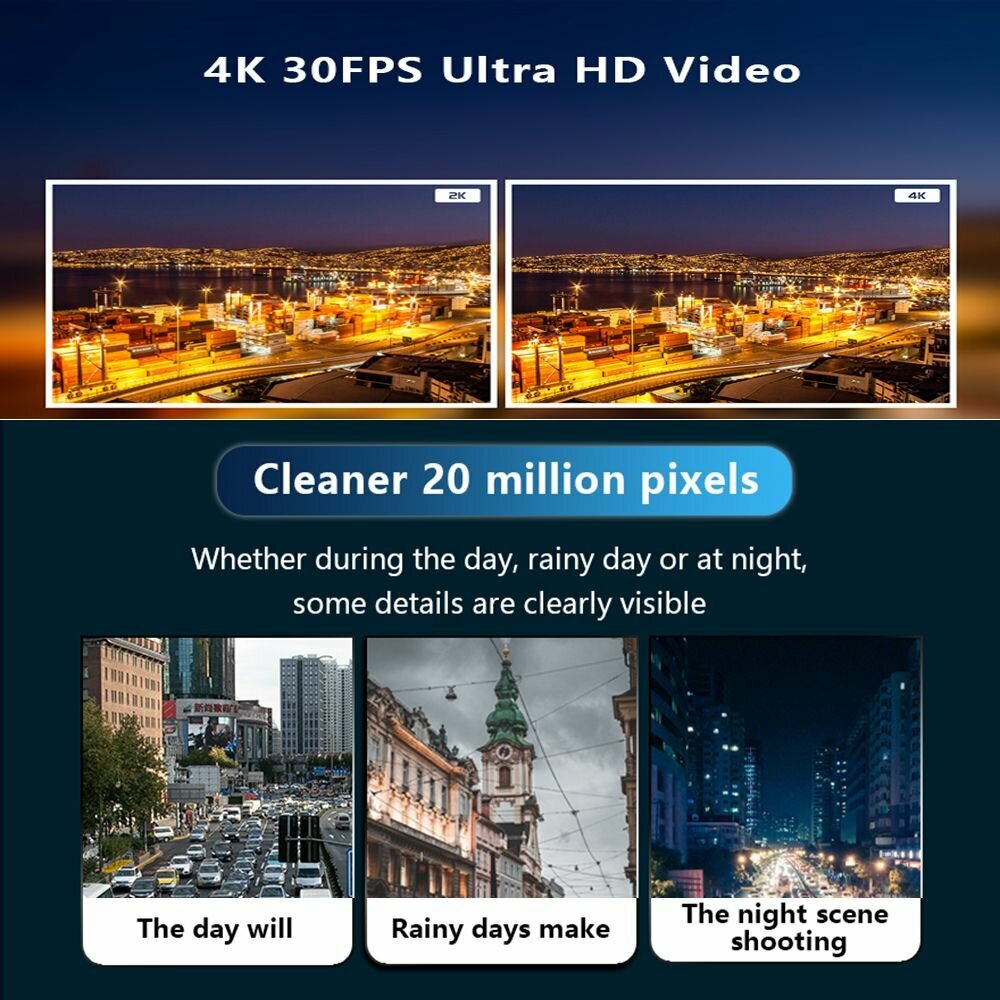 SJCAM A50 4K Носимая камерa с WiFi и ночным видением, 12MP, водонепроницаемая IP65, GPS трекер, удаленное управление